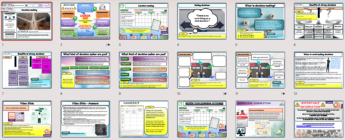Decision making lesson - Primary Careers | Teaching Resources