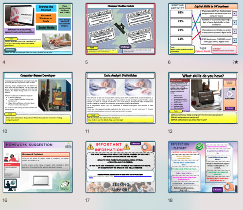 Computer skills help me in the future - Primary Careers | Teaching ...