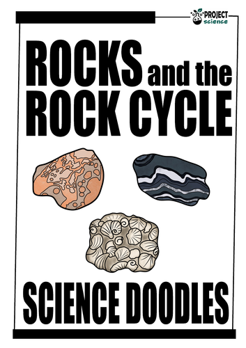 Rocks and the Rock Cycle Science Doodles | Teaching Resources