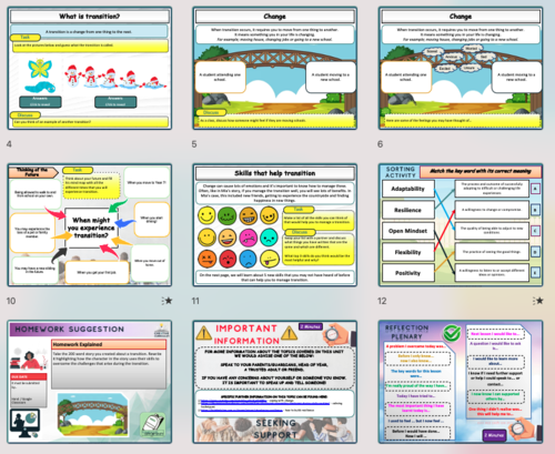 What is transition - Primary PSHE / Careers | Teaching Resources