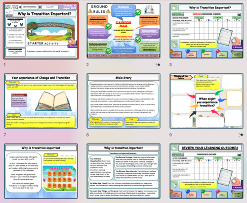 What is transition - Primary PSHE / Careers | Teaching Resources