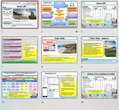 LMI Lesson for Devon | Teaching Resources