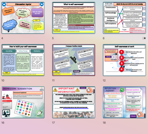 What is self awareness? | Teaching Resources