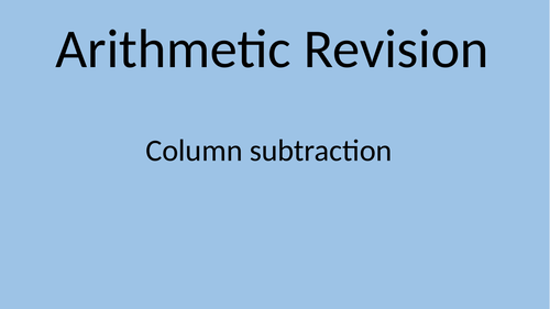 8 arithmetic revision lessons for KS2 Sats | Teaching Resources