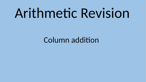 8 arithmetic revision lessons for KS2 Sats | Teaching Resources