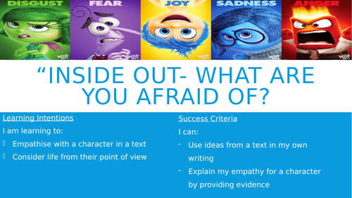 "Inside Out" Film Study | Teaching Resources