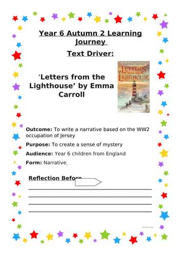 Letters from the Lighthouse by Emma Carroll - Year 6 Unit of Writing ...