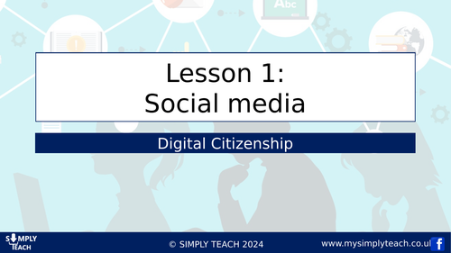 KS3 Online safety - Social media | Teaching Resources