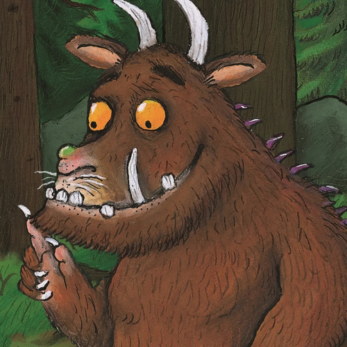 THE GRUFFALO - Whole Class Art Activity - Split Picture Display (25 ...