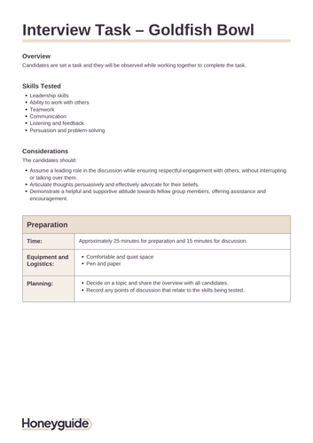 School Business Manager Interview Pack | Teaching Resources