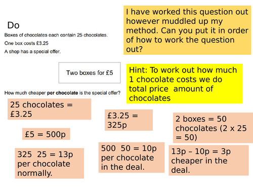 Problem Solving GCSE Maths Questions: Foundation | Teaching Resources