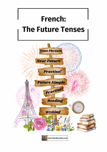FRENCH Future Simple, Near Future Tenses Grammar | Teaching Resources