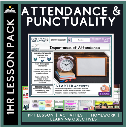 The importance of Attendance (Work And School) | Teaching Resources