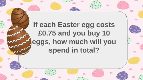Easter QR Quiz/Hunt Functional Skills Maths | Teaching Resources