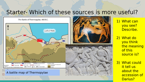 Persian Kings - Battle of Thermopylae | Teaching Resources