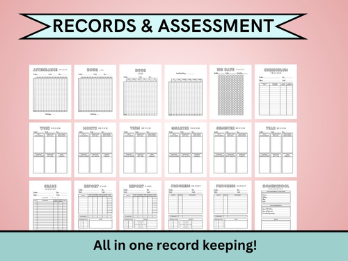 Homeschool Planner Printable 2024-2025 | Teaching Resources