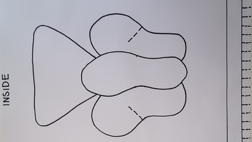 Template for a 3D Shoe for the whole class to complete | Teaching Resources