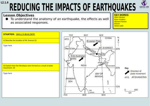 L2.1.6 - Reducing the Impact of Earthquakes - IGCSE Geography ...