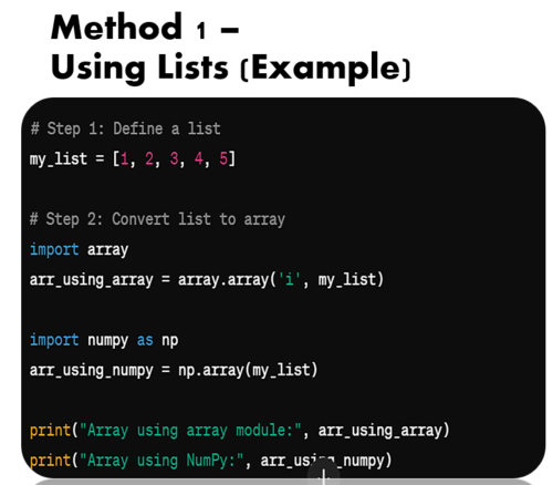 Mastering Python’s One-Dimensional Arrays! | Teaching Resources Mastering Python’s One-Dimensional Arrays! | Teaching Resources