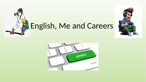 English, Me and Careers | Teaching Resources