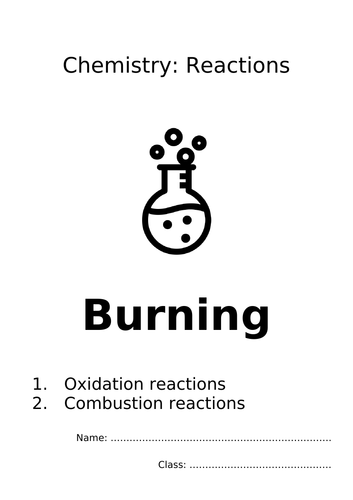 KS3 Burning (oxidation and combustion) | Teaching Resources