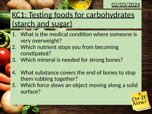KS3 Digestion (diet & digestive system) | Teaching Resources
