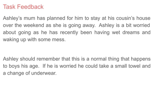 Puberty Pshe Teaching Resources