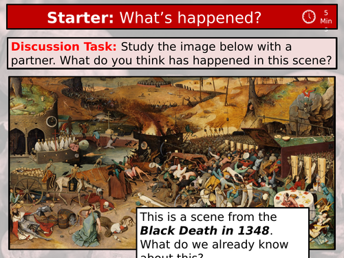 KS3 Medieval - Causes of the Black Death | Teaching Resources