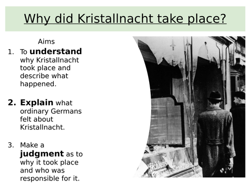 The Night of Broken Glass - Kristallnacht | Teaching Resources