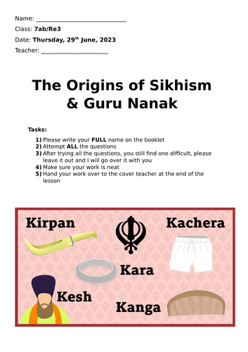 The Origins of Sikhism & Guru Nanak | Teaching Resources