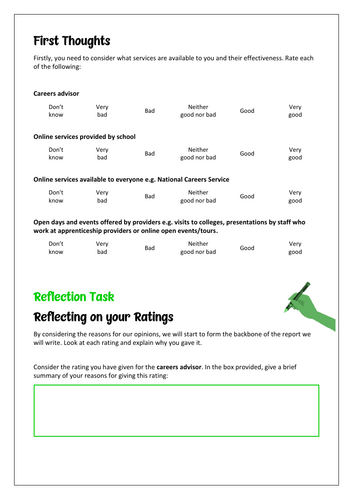 Report Writing Guide (Eduqas Component 2, Section B) - 6 of 7 ...
