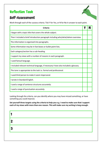 Report Writing Guide (Eduqas Component 2, Section B) - 6 of 7 ...