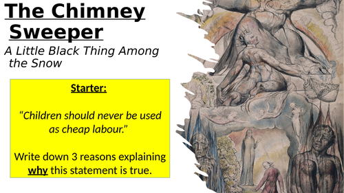 The Chimney Sweeper (Little Black) by William Blake - Full Lesson ...