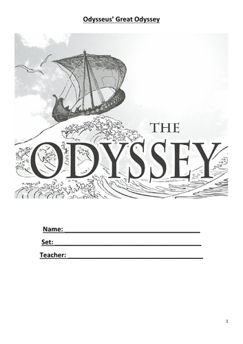 The Odyssey Creative Writing Scheme of Work | Teaching Resources