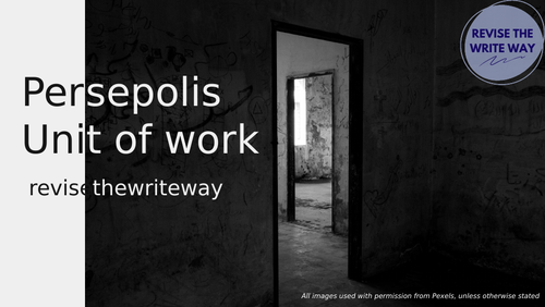 IBDP English A: Persepolis Unit | Teaching Resources