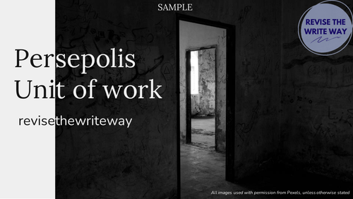 IBDP English A: Persepolis Sample | Teaching Resources