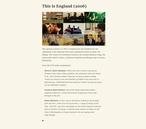 EDUQAS Film Studies - This is England SOW (British Film) | Teaching ...