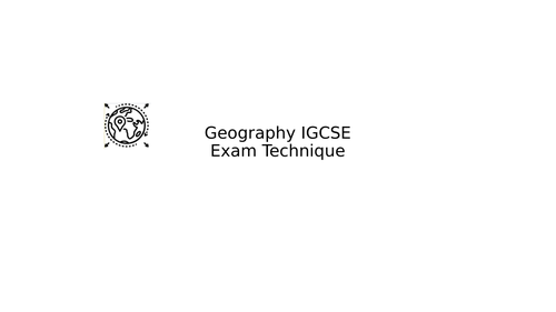 Geography Edexcel Igcse Exam Technique Guide Revision Pack Teaching