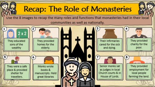 Dissolution of the Monasteries Causes - Henry VIII GCSE Edexcel ...