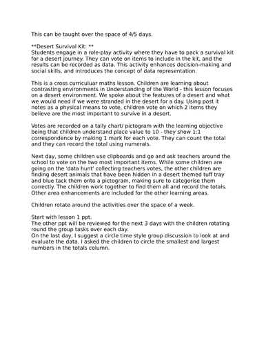 Outstanding EYFS maths lesson - place value FS2/KG1 - 4 lessons ...