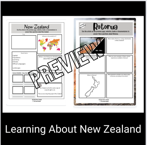 New Zealand Country Study | Teaching Resources