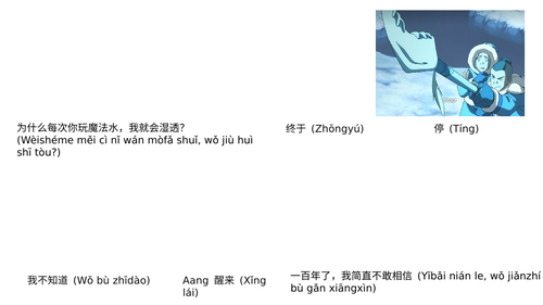 Learn Mandarin through Anime Week 1 | Teaching Resources