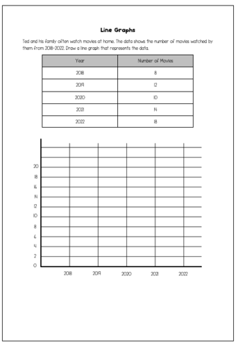 Master Data Presentation: Time Graph Worksheets for Engaging Math ...