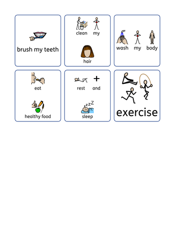 Personal Hygiene Widgit | Teaching Resources