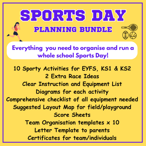 Sports Day Pack - Everything you need! | Teaching Resources