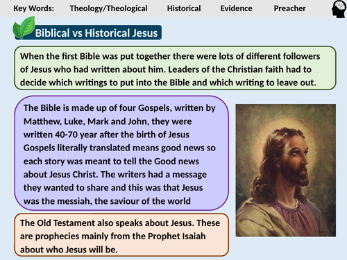 KS3 Jesus of history Christ of Faith Unit | Teaching Resources