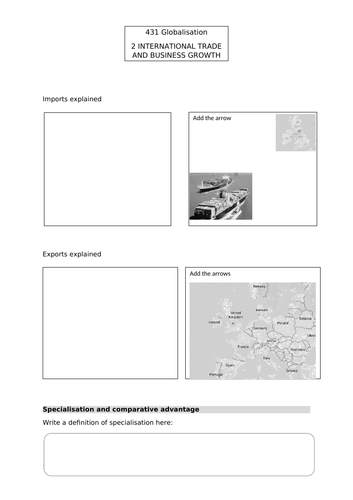 Theme 4 Globalisation 23 International Trade and Business Growth ...