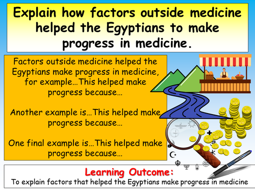 Ancient Egyptian Medicine Progress | Teaching Resources