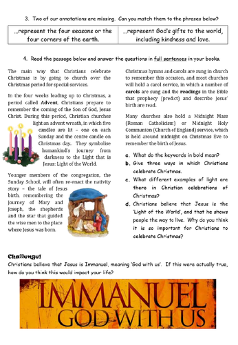 Celebrating Christmas | Teaching Resources