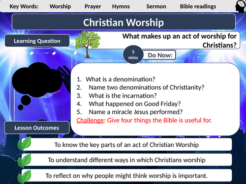 Christian Worship | Teaching Resources